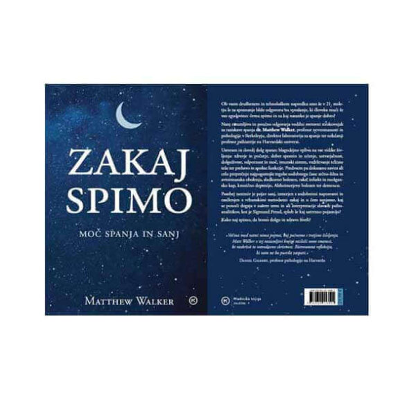 Knjiga Zakaj spimo, Matthew Walker - Za zdrav spanec